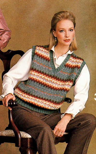Ravelry: #30 Fair Isle Vest pattern by Gail Madden