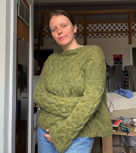 Ravelry: CELESTE Sweater pattern by Jenna Rosser