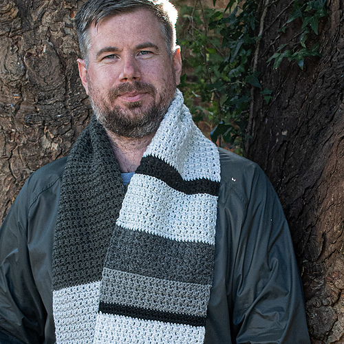 Ravelry: Unisex Scrappy scarf pattern by Sunflower Cottage Crochet