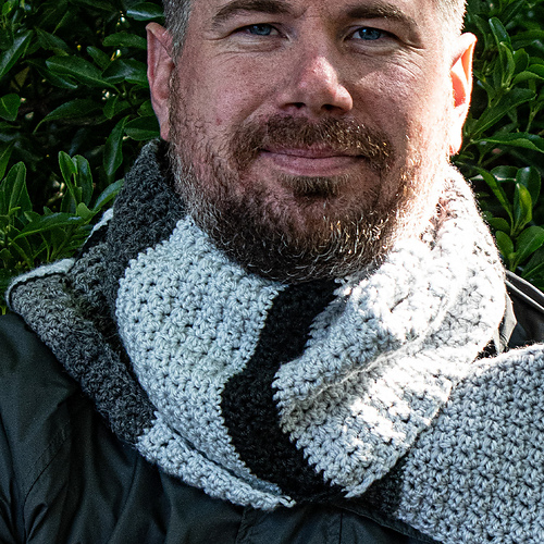 Ravelry: Unisex Scrappy scarf pattern by Sunflower Cottage Crochet