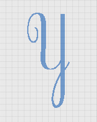 Ravelry: Monogram Y Blanket pattern by Karin Whit