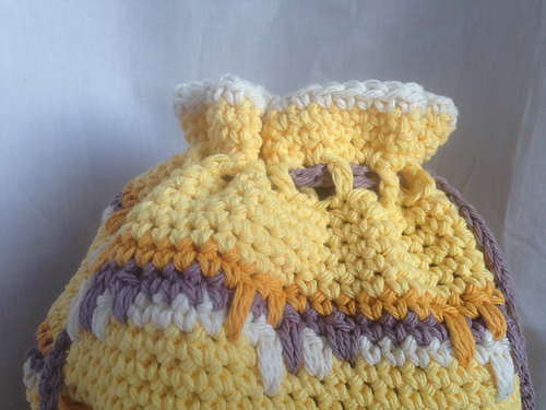 Ravelry: Chemo Laundry Backpack pattern by Ellen Elizabeth