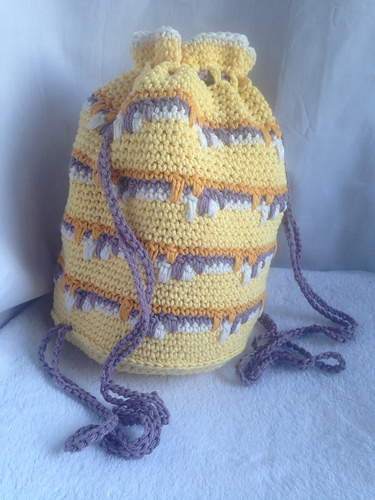 Ravelry: Chemo Laundry Backpack pattern by Ellen Elizabeth