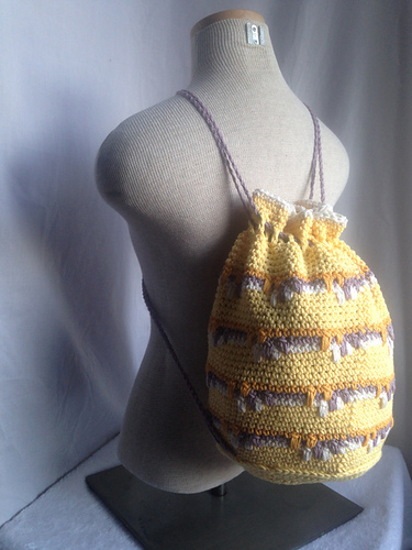 Ravelry: Chemo Laundry Backpack pattern by Ellen Elizabeth