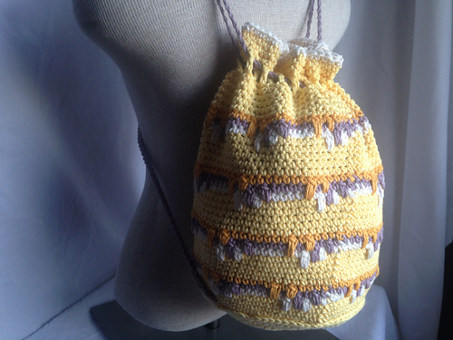 Ravelry: Chemo Laundry Backpack pattern by Ellen Elizabeth