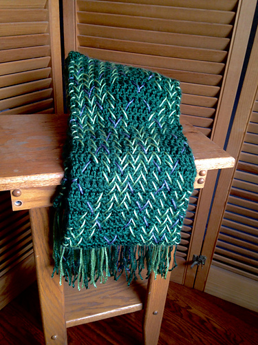 Ravelry: Potter Plaid Scarf #4 pattern by Ellen Elizabeth