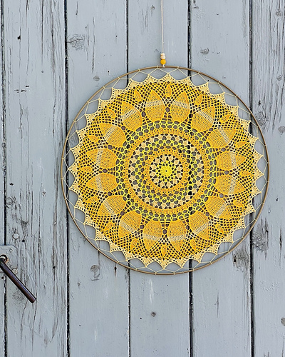 Ravelry: Sunshine Mandala pattern by Renata Saj