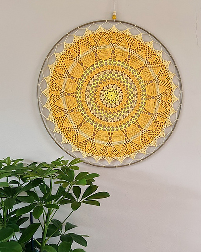 Ravelry: Sunshine Mandala pattern by Renata Saj