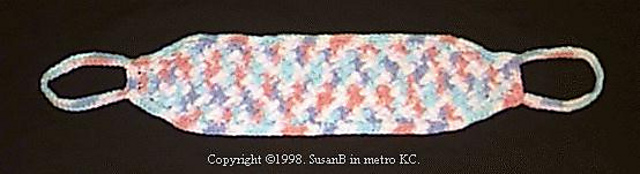 Ravelry: Moss Stitch Back Washer pattern by SusanB