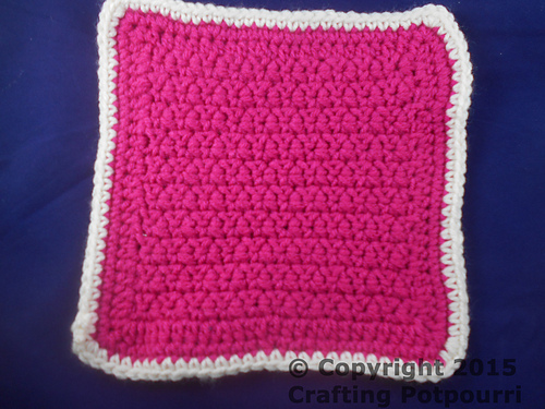 Ravelry: Background Basics 8" Square pattern by Susan Hokanson