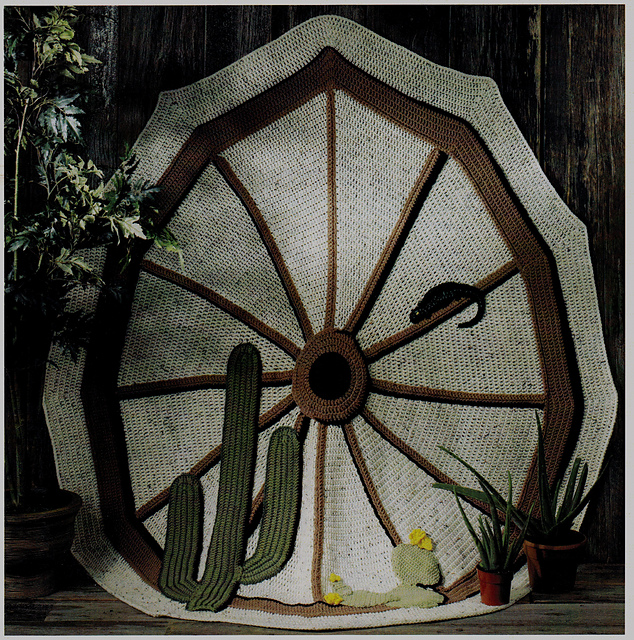 Ravelry: Southwest Wagon Circle pattern by Susan Kerin