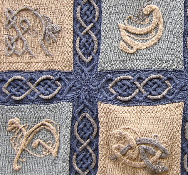 Ravelry: Beastie Celtic Blanket pattern by Susanne Daum