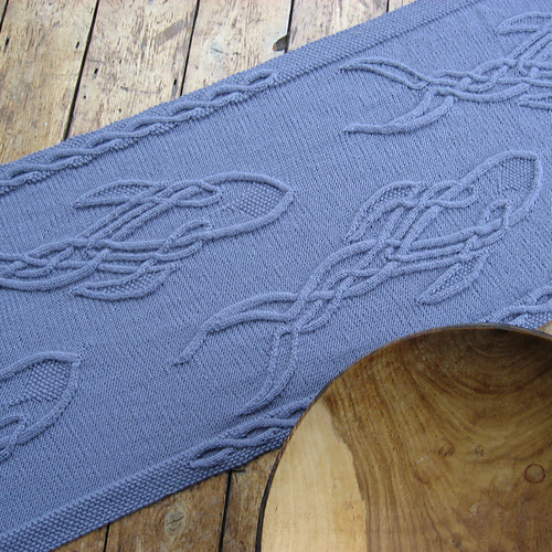 Ravelry: Glencoyne Dale Celtic wrap pattern by Susanne Daum