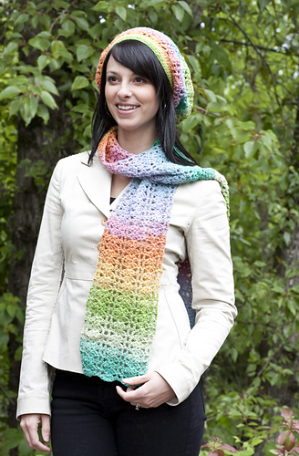 Ravelry: Too Much Fun Slouch & Scarf pattern by Susie Bonell