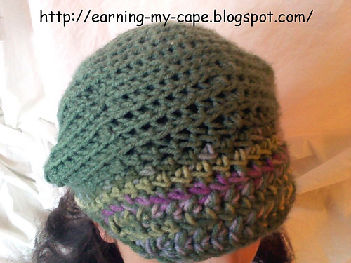 Ravelry: Child's Slouchy Hat with Brim pattern by Susie Oui Crochet