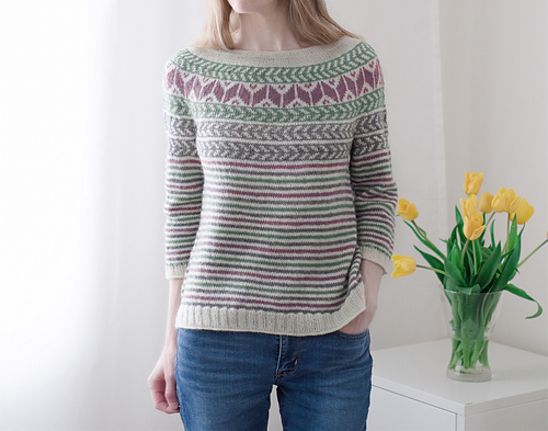 Ravelry: Tulip Sweater pattern by SuviKnits