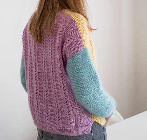 Ravelry: Colorblock Sweater pattern by SuviKnits