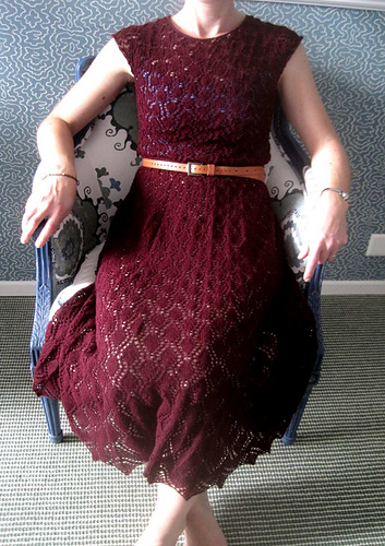 Ravelry: Ruby Lace Dress pattern by Suzie Sparkles