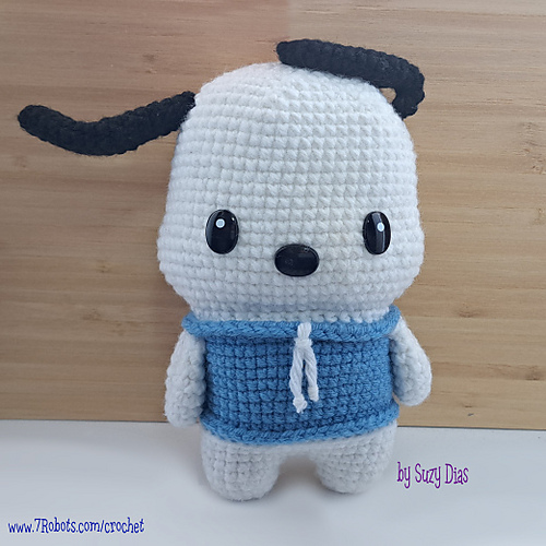 Ravelry: Pochacco standing pattern by Suzy Dias