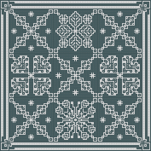 Ravelry: Floral trellis pattern by Svetlana Rogatykh