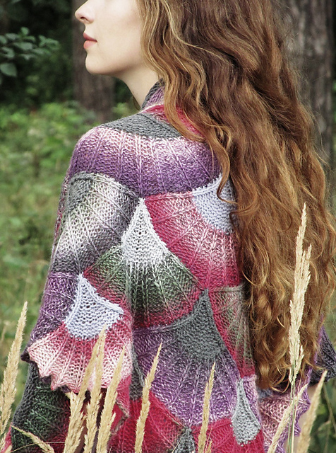 Ravelry: SvetlanaTomina's Morning-glory shawl