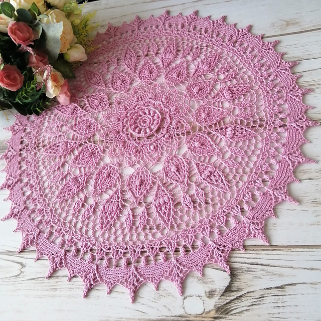 Ravelry: Texture doily Julia pattern by Ludmila Sukhanova