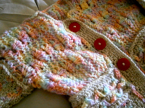 Ravelry: Fruit Loop Baby Jacket pattern by Rose Powell