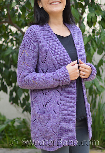 Ravelry: #249 Lavender pattern by SweaterBabe