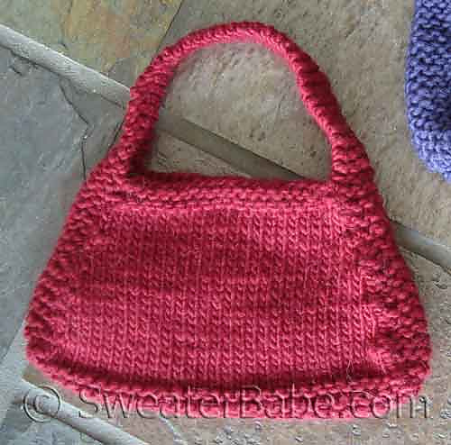 Ravelry: #19 Hip Knit Purse pattern by SweaterBabe