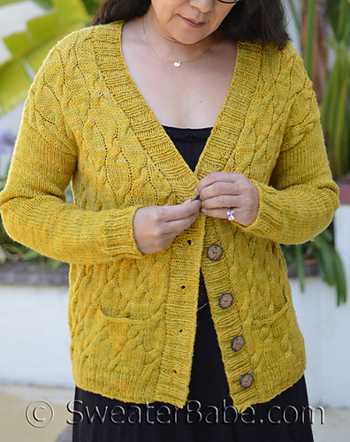 Ravelry: #287 Amber Cardigan pattern by SweaterBabe