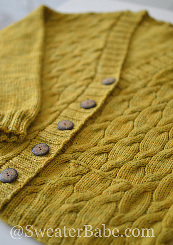 Ravelry: #287 Amber Cardigan pattern by SweaterBabe