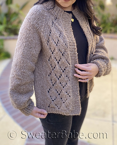 Ravelry: #320 Gemma Cardigan pattern by SweaterBabe