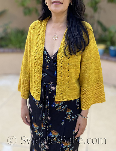 Ravelry: #286 Kalina Cardigan pattern by SweaterBabe