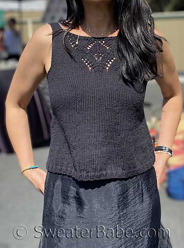 Ravelry: #307 Raven Camisole pattern by SweaterBabe