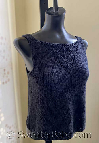 Ravelry: #307 Raven Camisole pattern by SweaterBabe