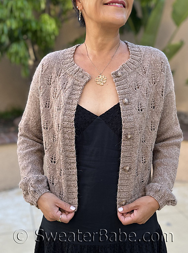 Ravelry: #340 Marlene Cardigan pattern by SweaterBabe