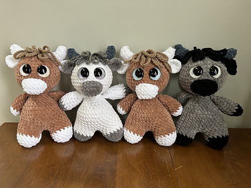 Ravelry: Rowan the Highland Cow Plushie pattern by Kathryn Cortez