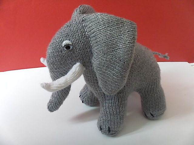 Ravelry: 1960s Vintage Elephant Toy "Jumbo" pattern by Catherine McKay