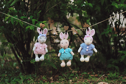 Ravelry: Bunny Tail pattern by Diana Patskun