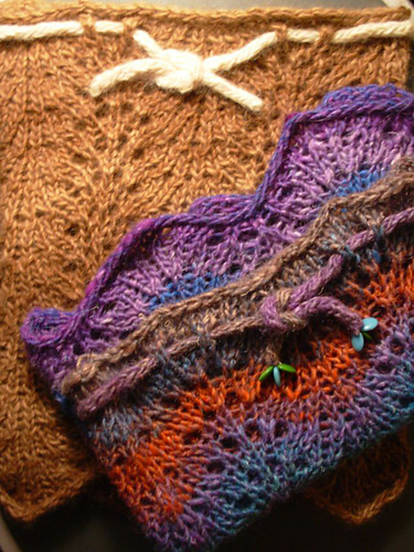 Ravelry: Duilleagan Ruadh pattern by Mona C. NicLeòid