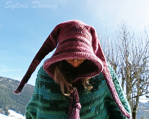 Ravelry: Jester hood pattern by Sylvie Damey