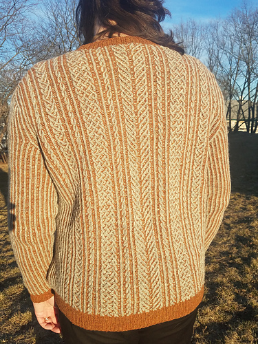 Ravelry: Braided Bread Sweater pattern by Jenn Lampen