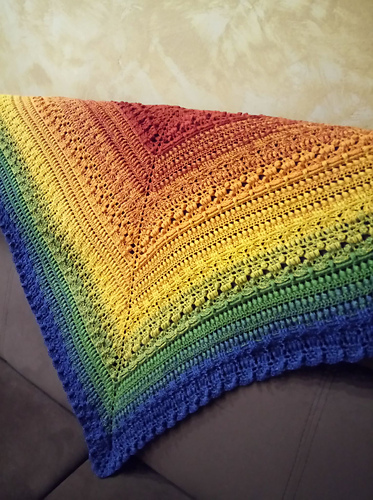 Ravelry: Mahidevran Sultan Shawl pattern by Dominika Koćmierowska
