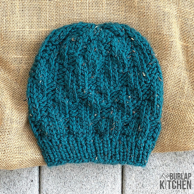 Ravelry: The Catamount Light Beanie pattern by The Burlap Kitchen