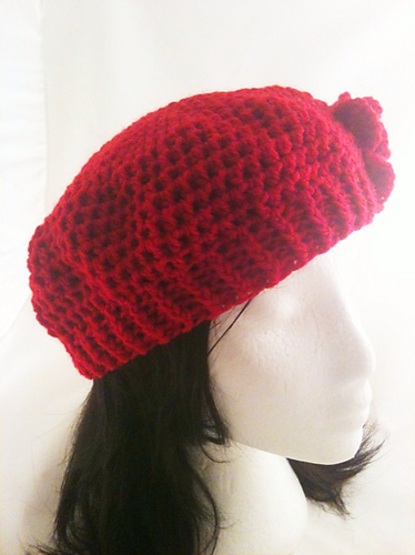 Ravelry: Rosedale Beret Crochet Pattern pattern by Wools & Tools