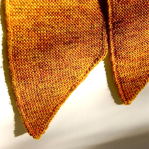 Ravelry: TECHknitter's mustard colored scarf