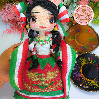 Ravelry: CHINA POBLANA pattern by Lidia Cruz