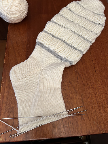 Ravelry: Slouch socks pattern by Helen Maple