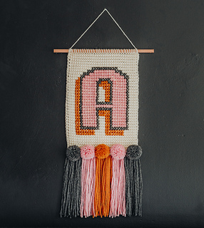 Ravelry: Alpha Wall Hanging pattern by Toni Lipsey