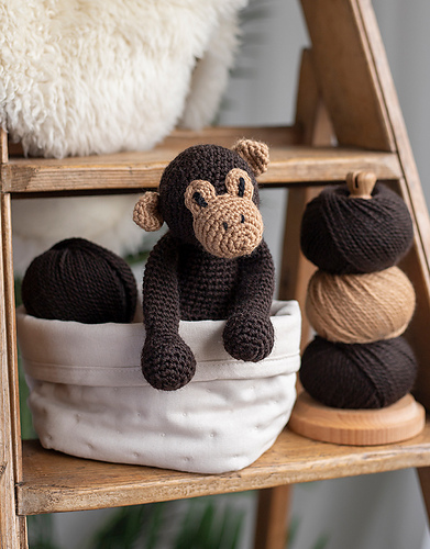 Ravelry: Benedict the Chimpanzee pattern by TOFT UK